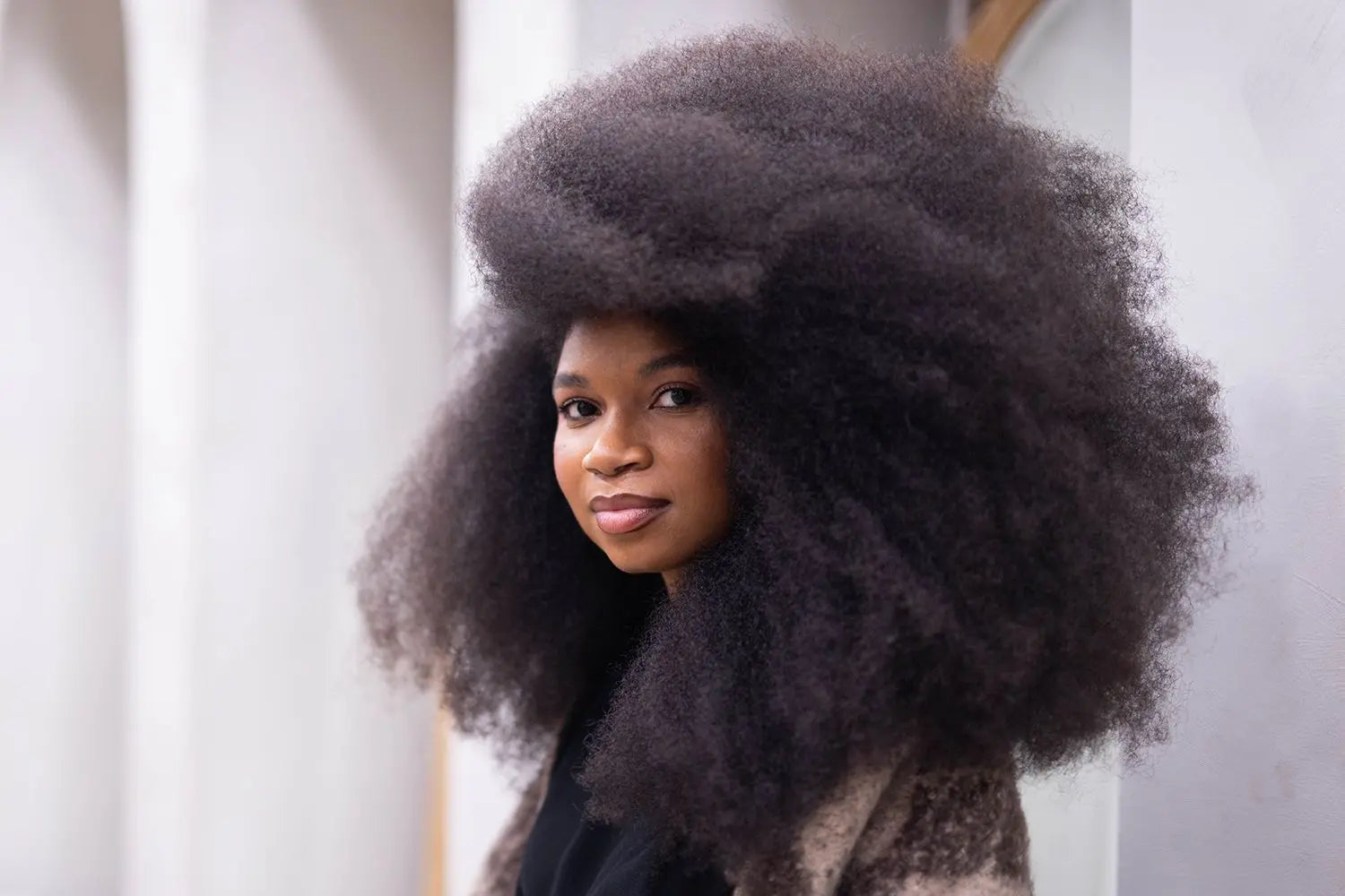 NATURAL HAIR WOMAN SETS LARGEST AFRO RECORD: RECREATE LOOK WITH TRUE ...