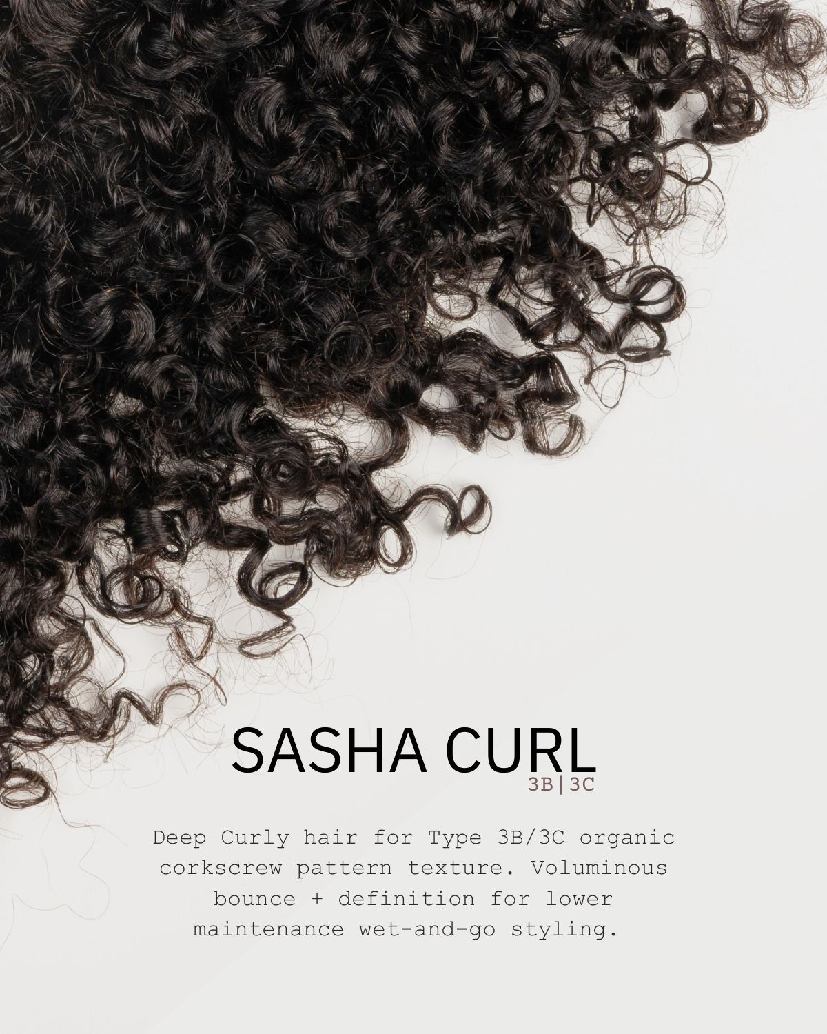 Sasha Curl - True and Pure Texture - True and Pure Texture