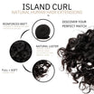 Weft/Bundle Island Curl Natural Human Hair Extensions – True and Pure ...